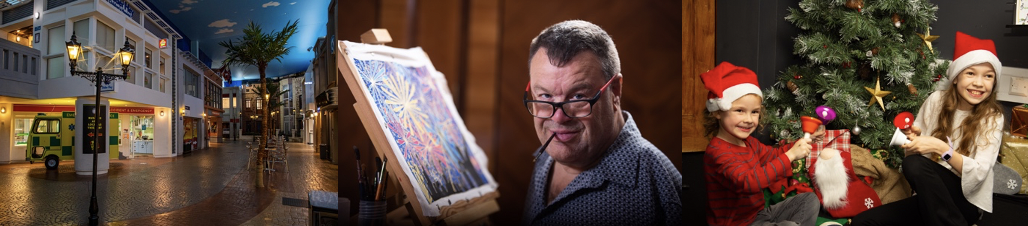 Mouth and Foot Painting Artist Inspires Festive Creativity at KidZania ...