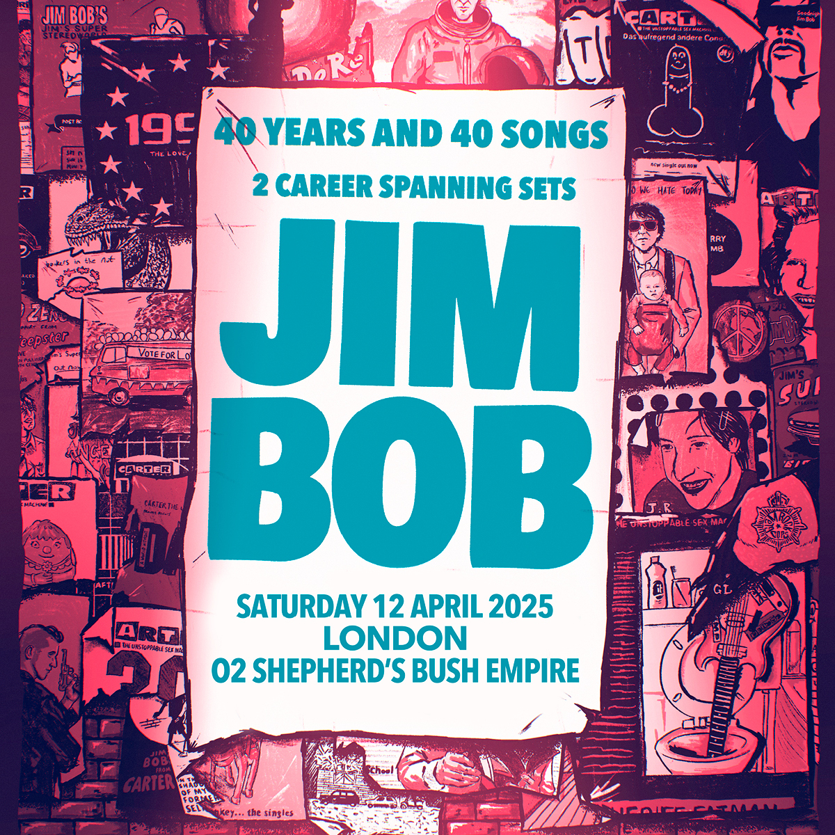 Jim Bob announces O2 Shepherd’s Bush Empire show - London TV