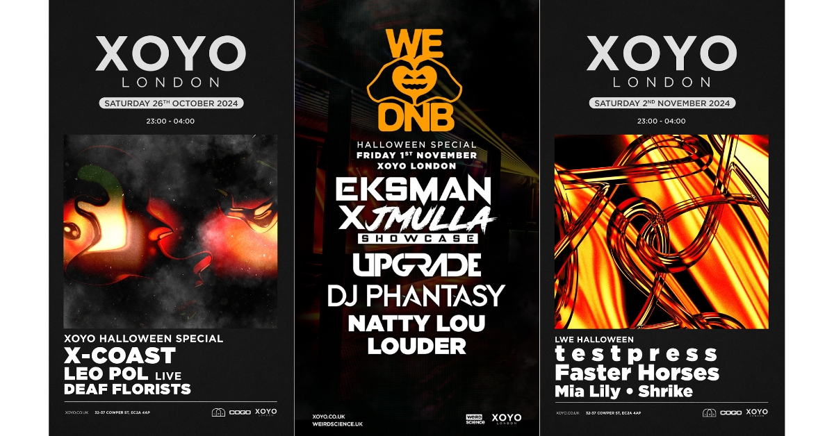 XOYO London Unveils Bumper Halloween Club Programme - London TV