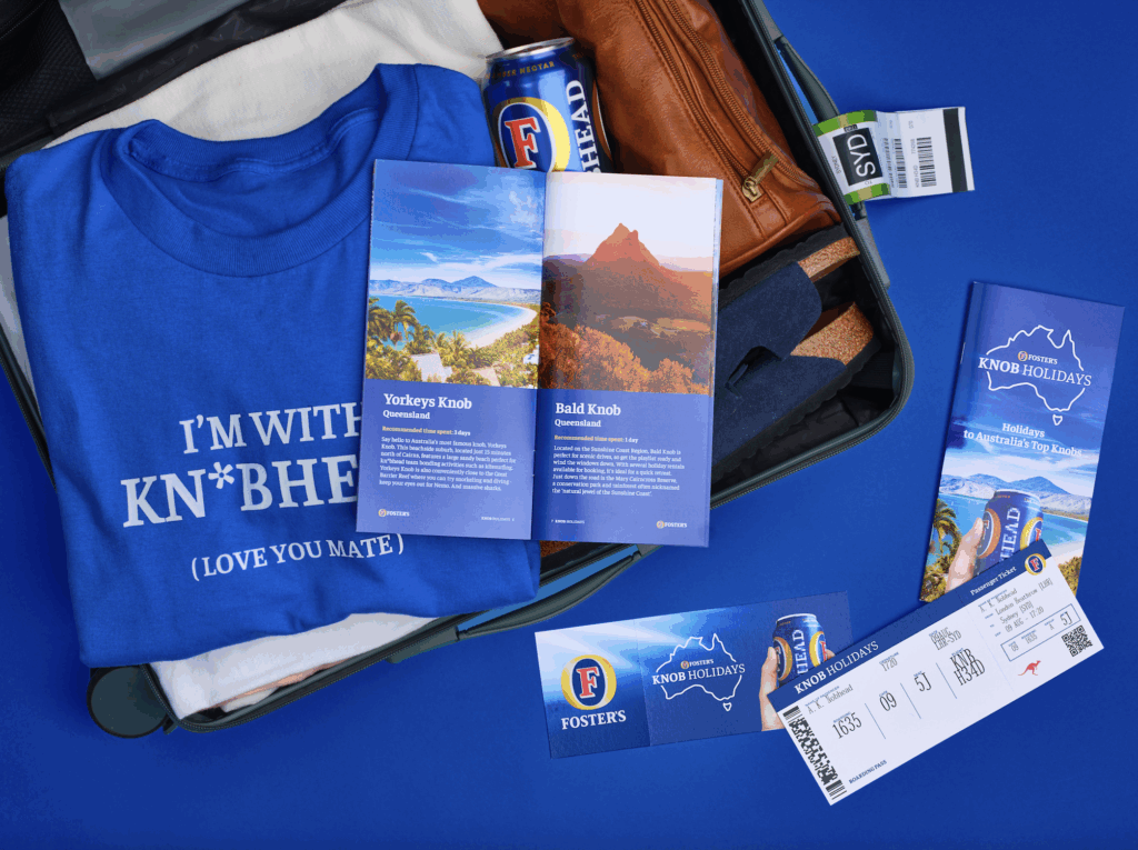 BEER, BANTER, AND BONDING: FOSTER’S LAUNCHES KNOB HOLIDAYS FOR ...